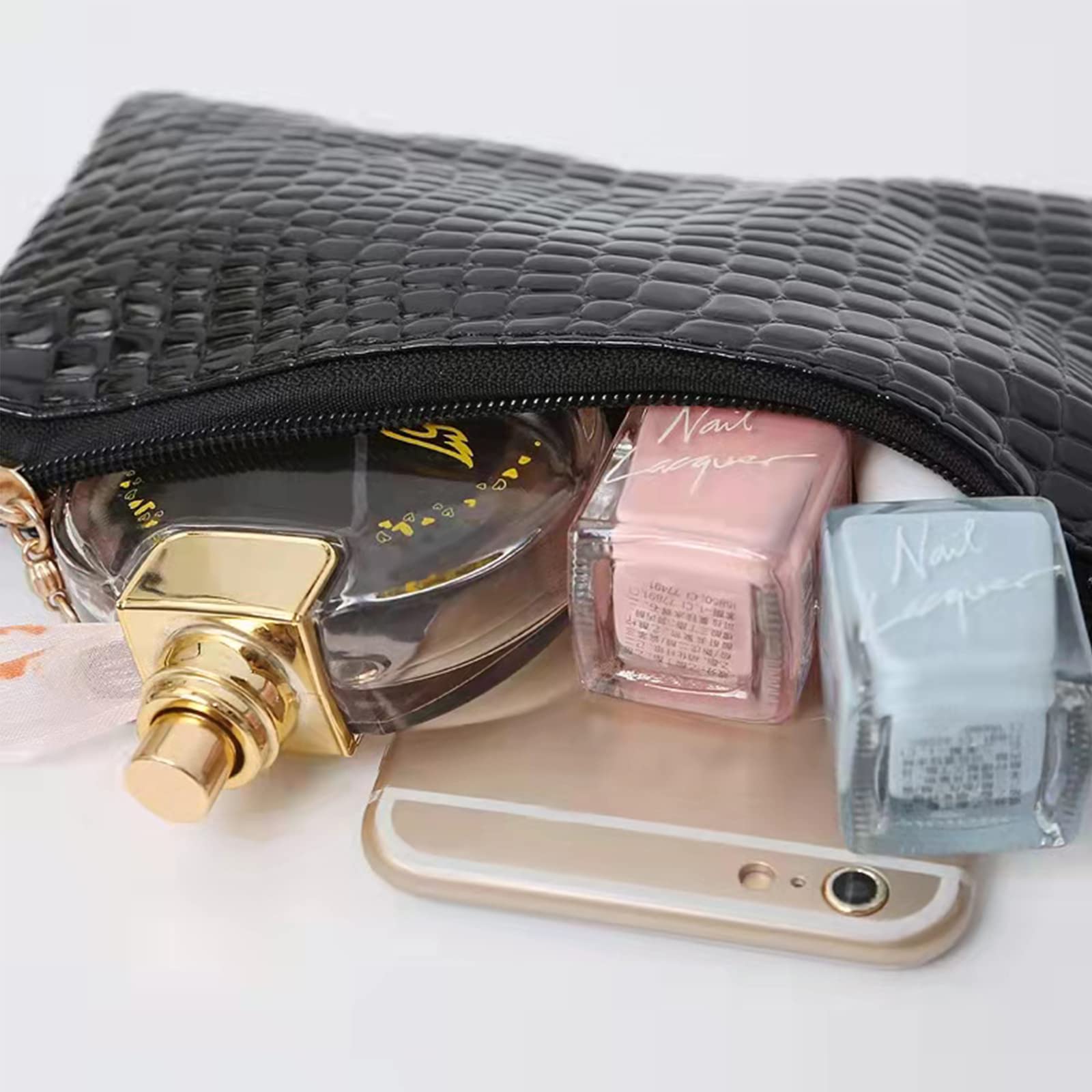 sjgtcmkj, Women's Small Messenger Bag, Small Purse and Handbag, Faux Leather Clutch, Messenger Bag with Detachable Shoulder Strap, Small