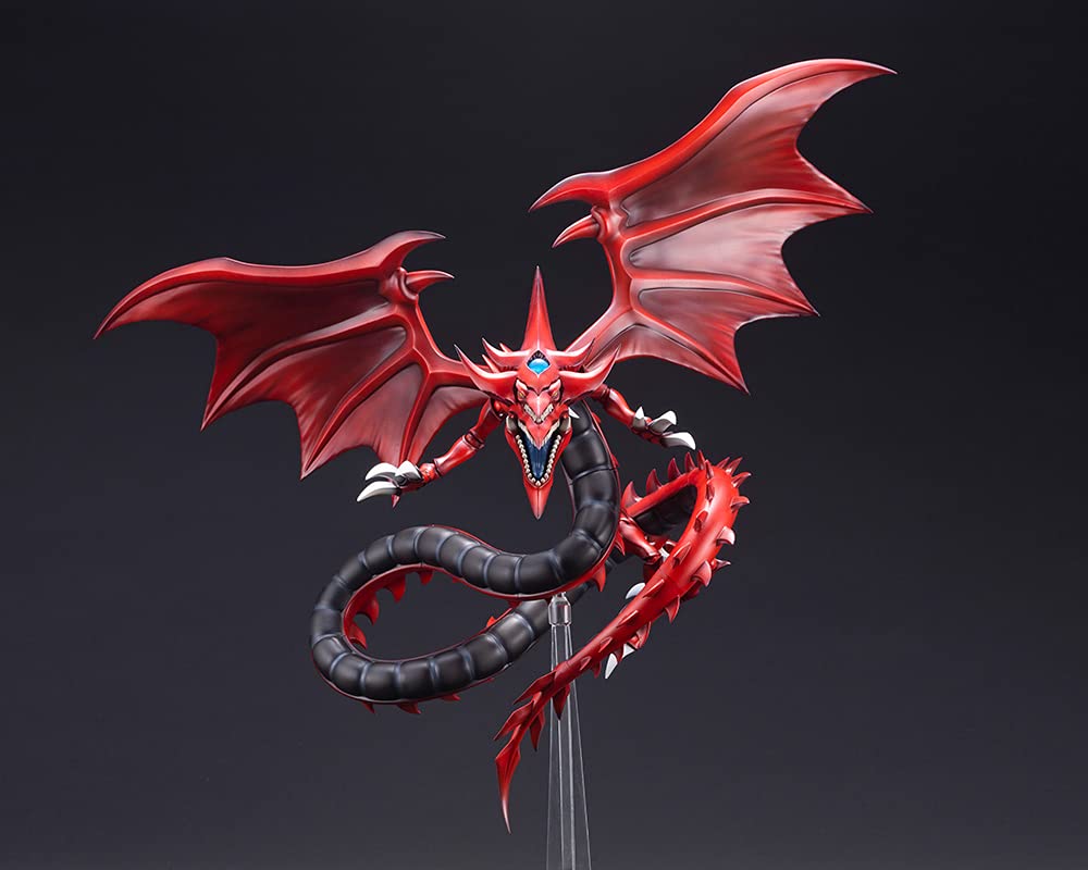 Kotobukiya Yu-Gi-Oh!: Slifer The Sky Dragon Egyptian God PVC Statue, Multicolor 19 inches