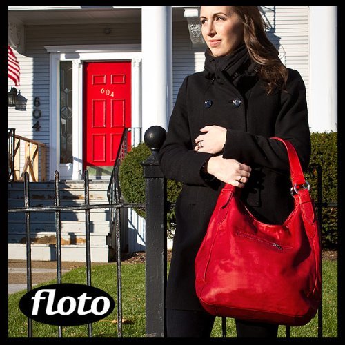 Floto Siena Women's Leather Shoulder Bag Handbag Purse