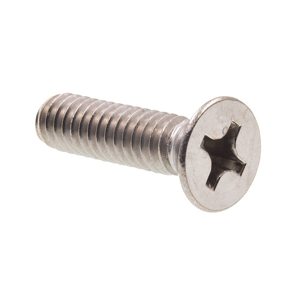 Prime-Line 9001853 Machine Screws, Flat Head, Phillips Drive, 1/4 in-20 X 1 in (25 Pack)