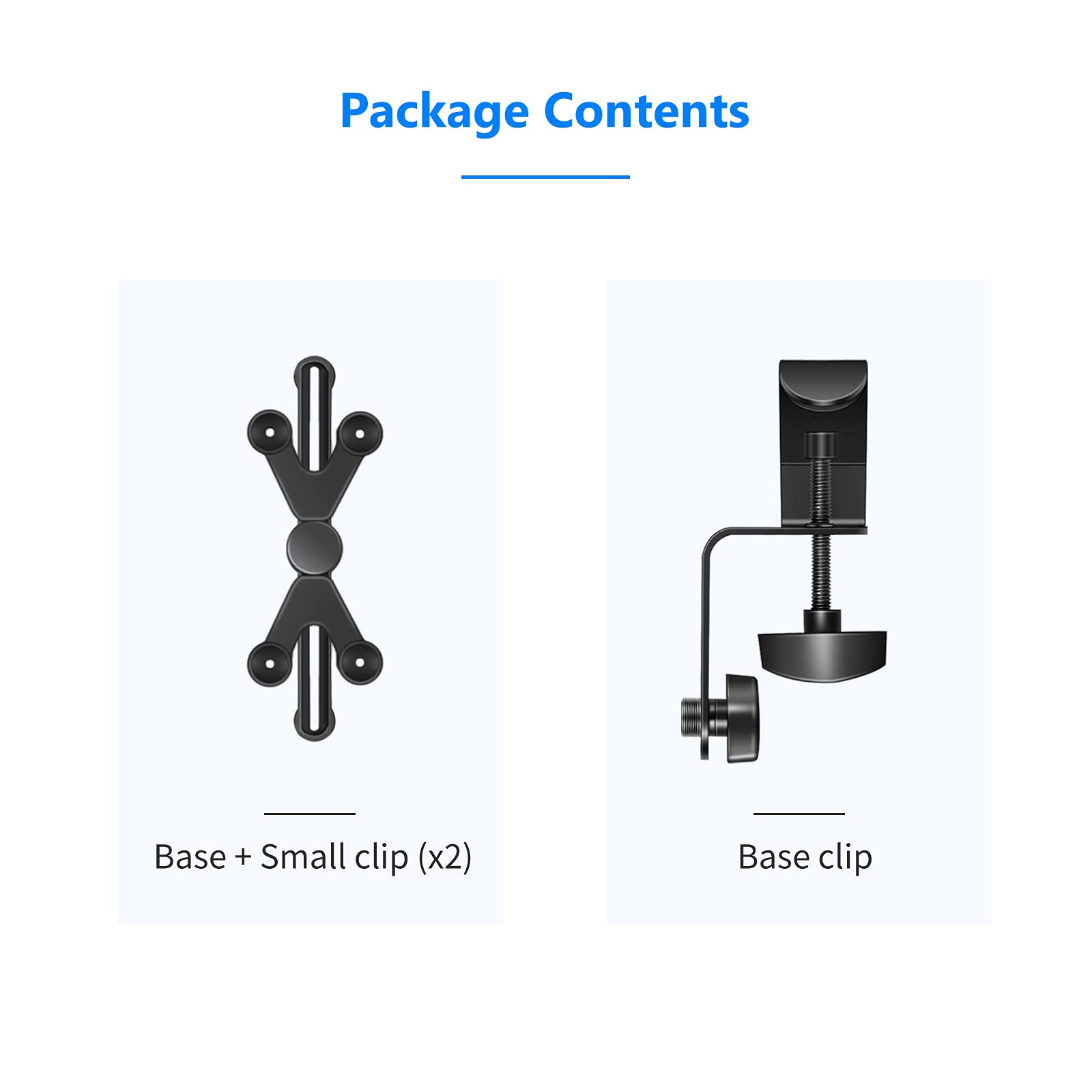 Neewer 6-11 inches Adjustable Music Mic Microphone Stand Tablet Mount with 360 Degree Swivel Holder for Apple iPad Pro Air Mini Google Nexus Samsung Galaxy