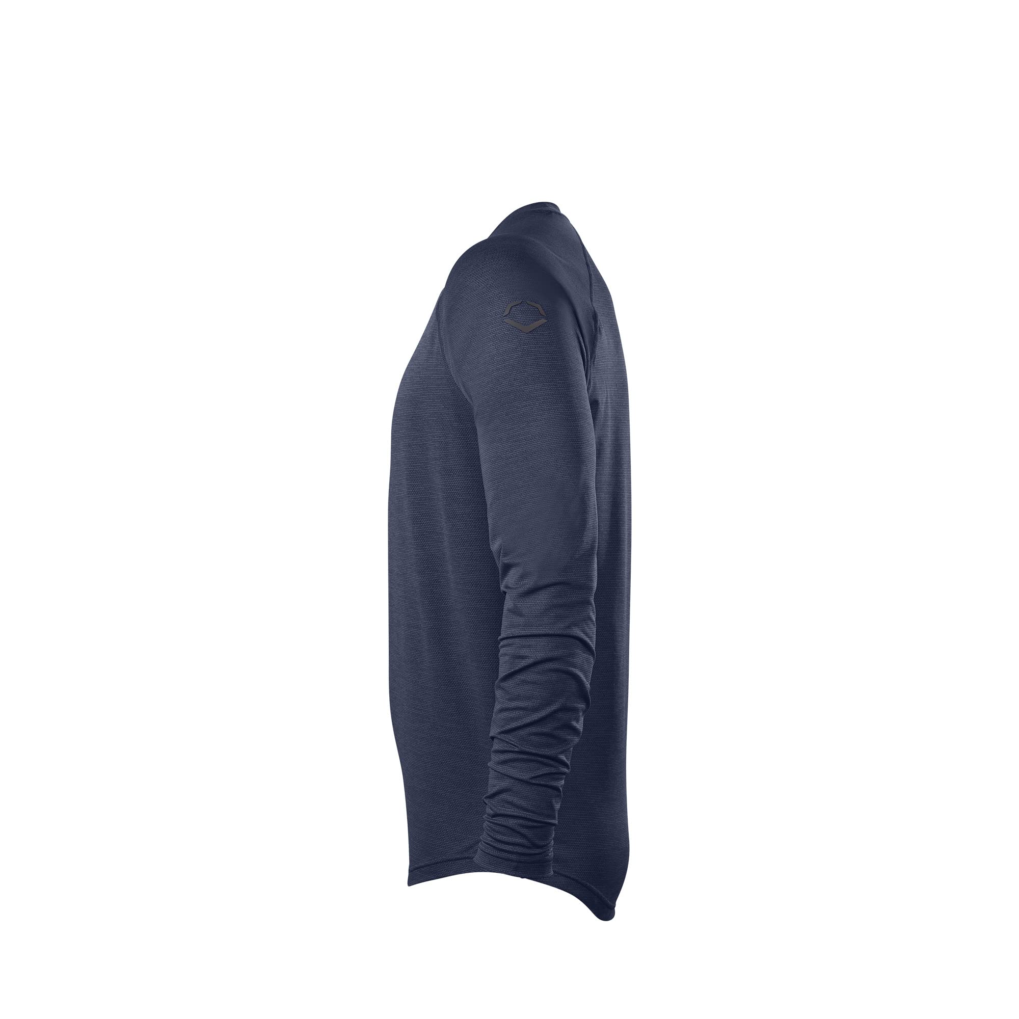 EvoShield Men's Standard Pro Team Training Long Sleeve, Navy, Small