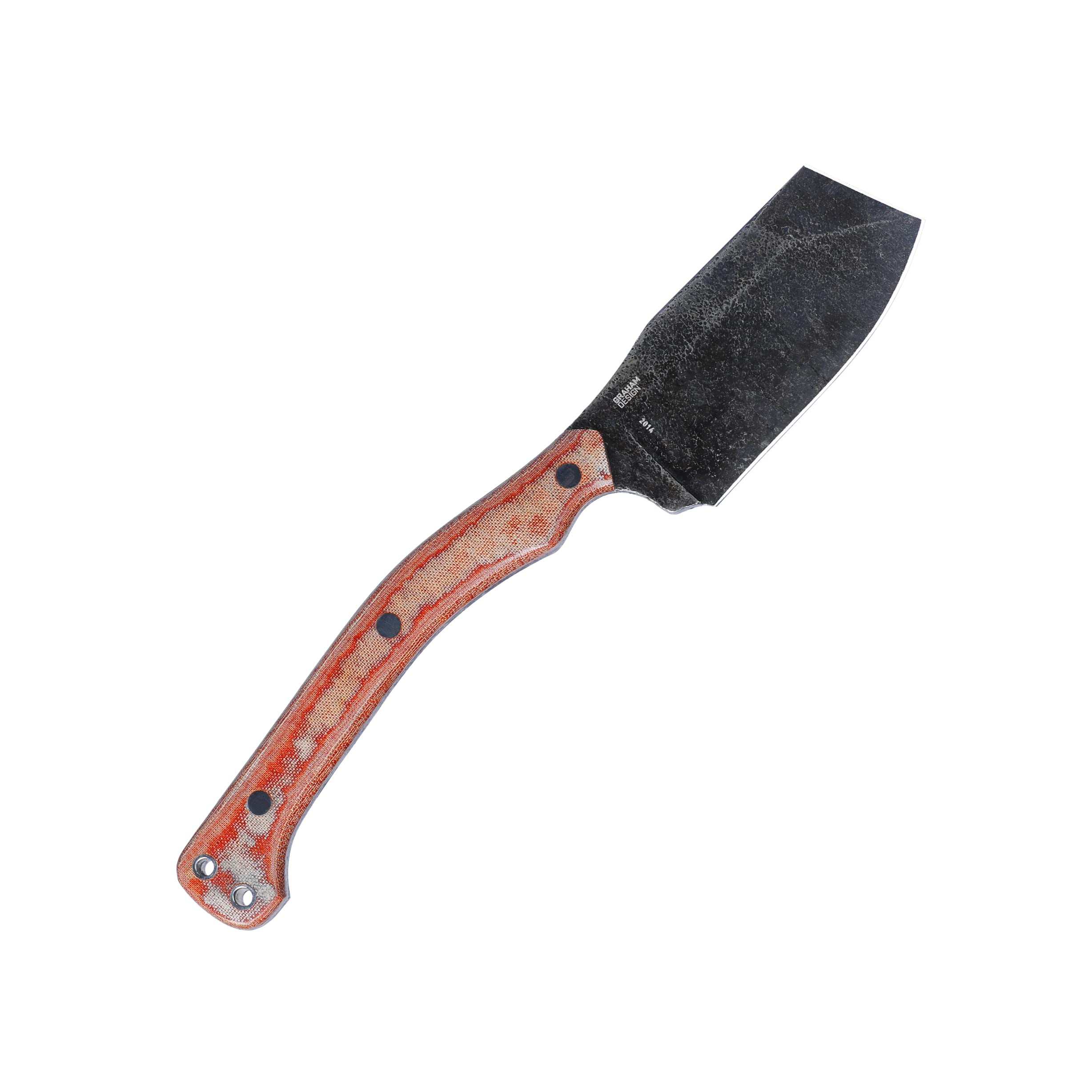 CRKT Razel Nax Fixed Blade Knife: Outdoor Razel Knife-Axe, 1075 Carbon Steel, Full Tang, Resin Infused Fiber Handle w/Kydex Sheath 2014