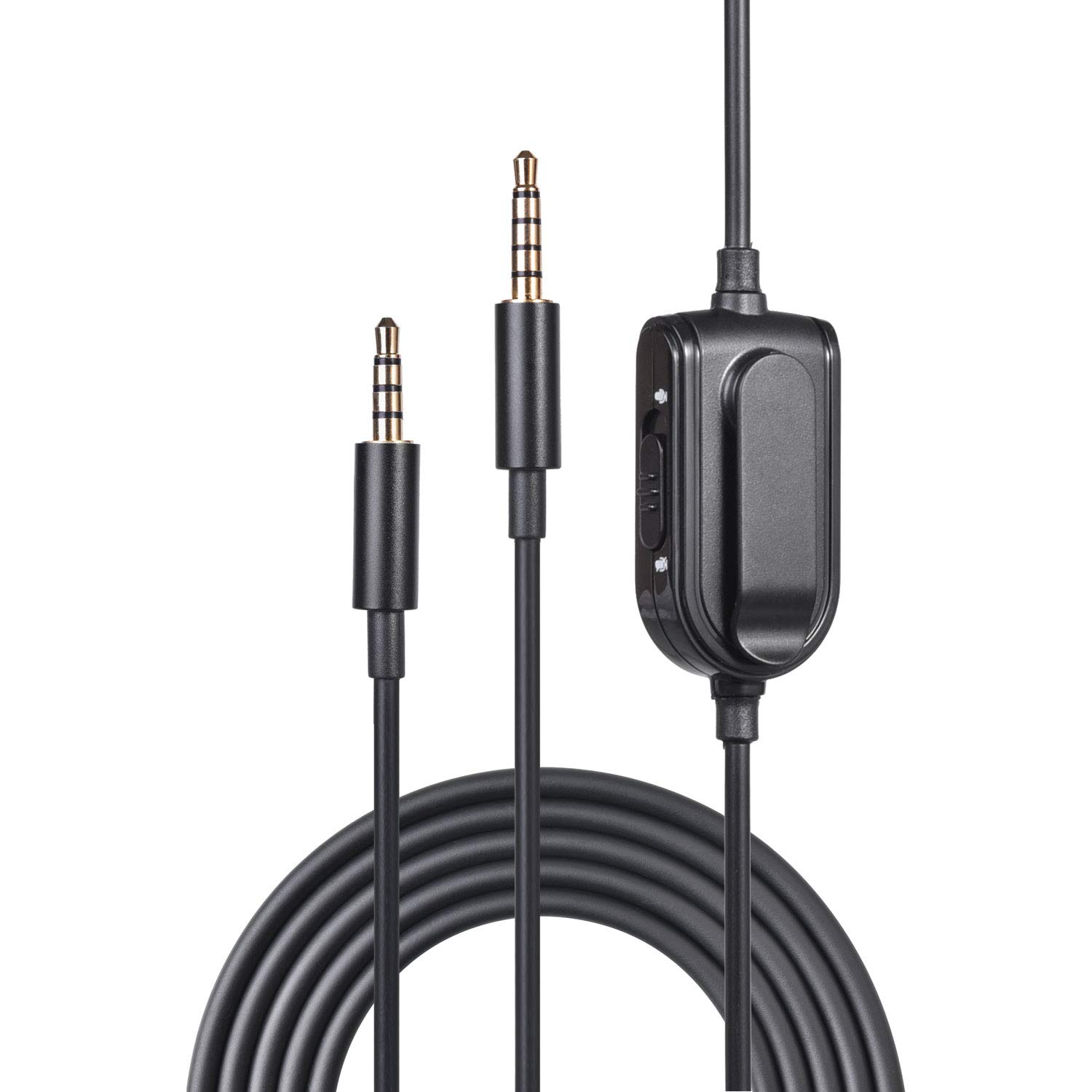 A10 Replacement Cable Inline Mute Volume Control with Clip for Astro Gaming Headset A10/A40 Cord Lead Compatible with Xbox One Play Station 4 PS4 Headphone Audio Extension Cable 6.5 Feet