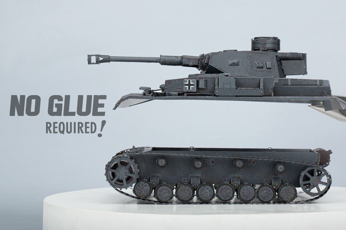 Metal Earth Premium Series Panzer IV Tank 3D Metal Model Kit Fascinations