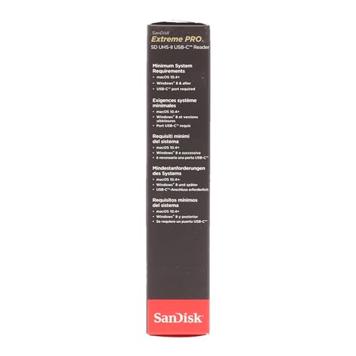 SanDisk Extreme PRO SD UHS-II USB-C Reader - SDDR-409-G46