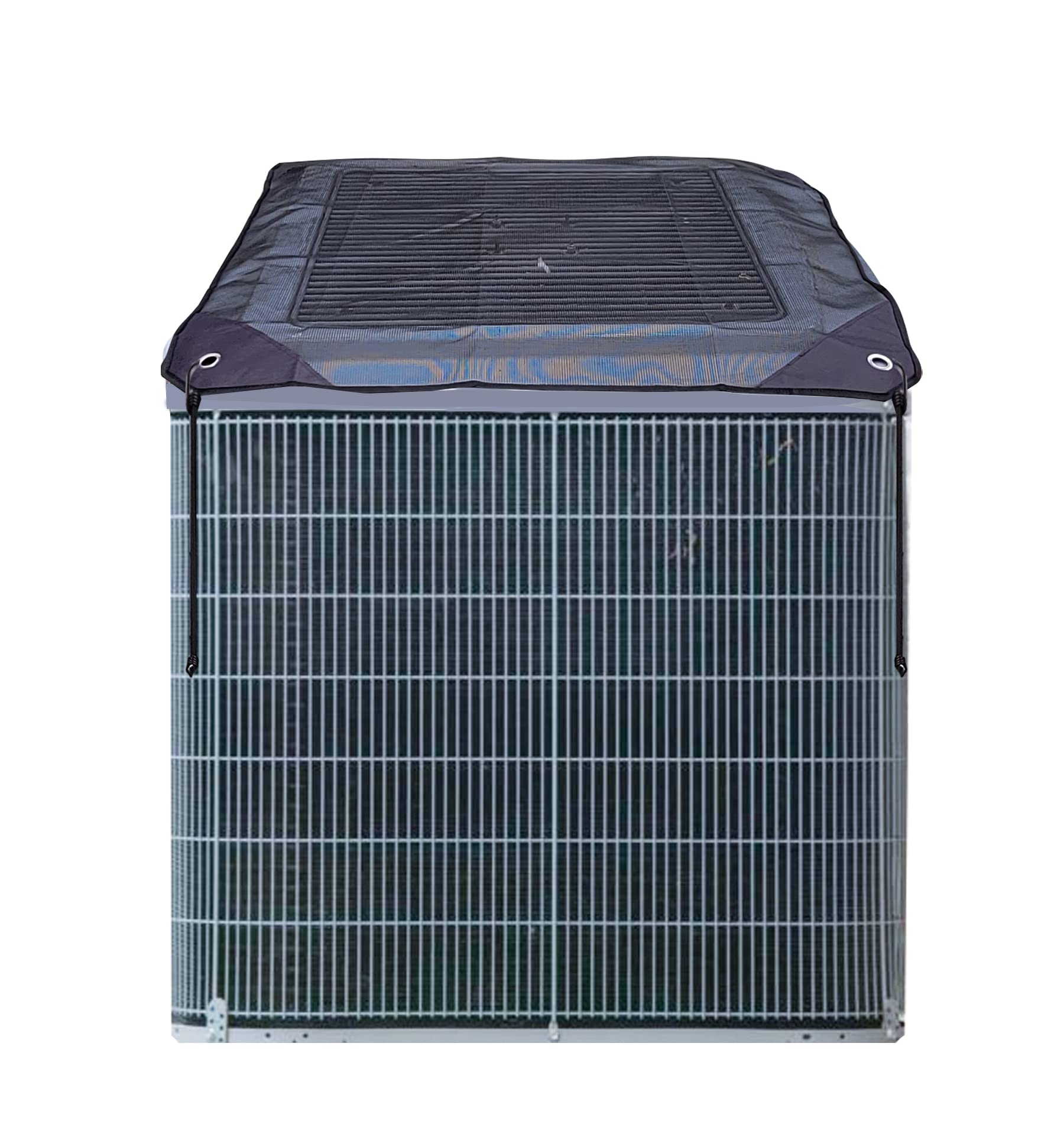 Yanroom Central Air Conditioner Covers for Outside Units Central Conditioning Mesh Cover All Season Top Universal Outdoor AC Cover Leaf Guard Covers Defender (Mesh, 32 x 32 inch)