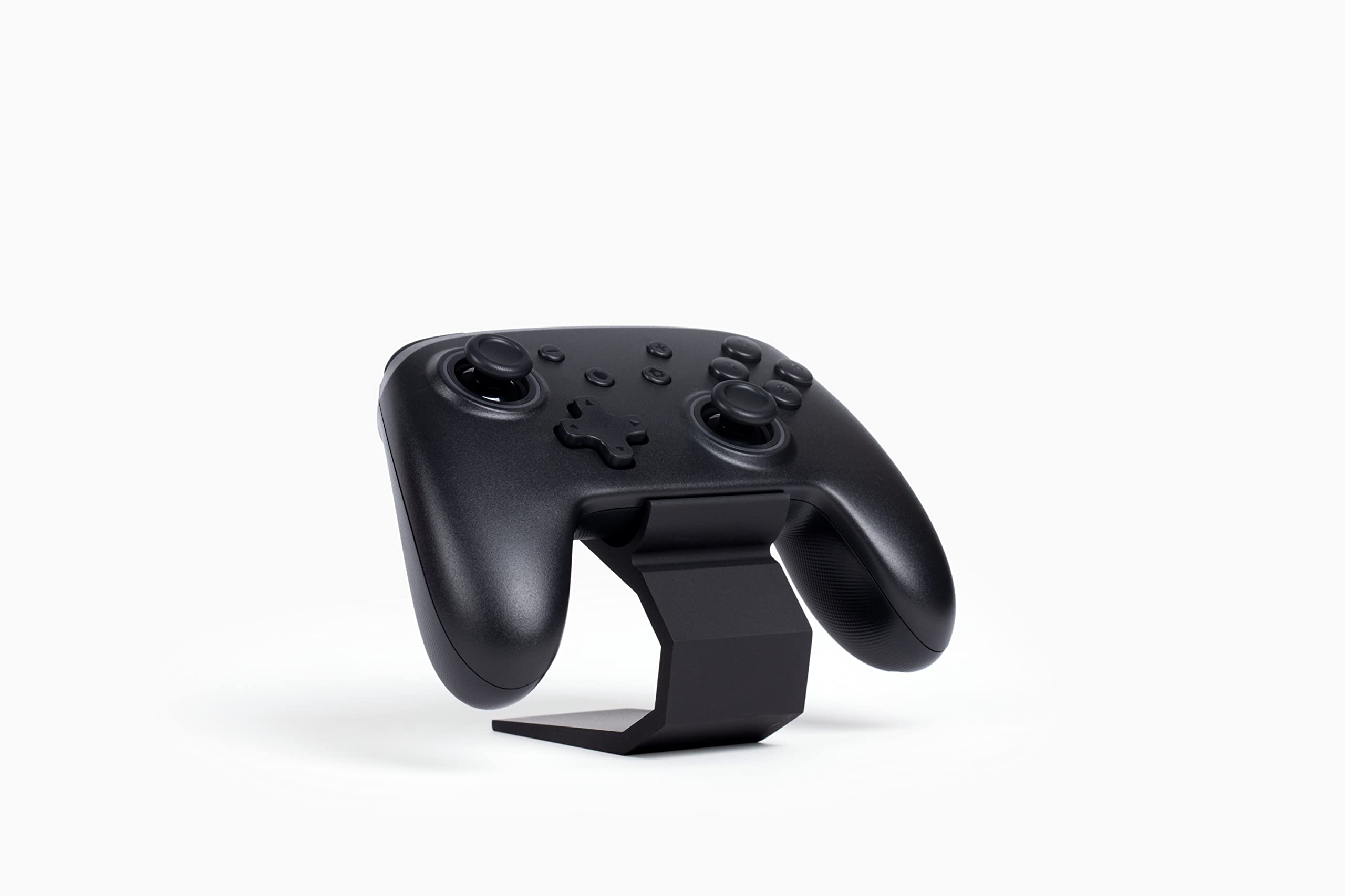 AlbionOffice Aluminum Desktop Gaming Controller Holder, Gaming Controller Stand for Xbox, PS4, PS5, Switch and Gaming Universal Controller (Black)