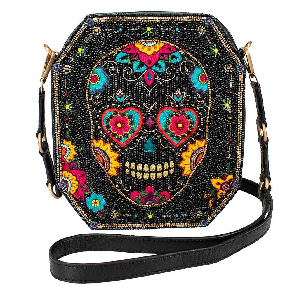 Mary Frances Face Crossbody Handbag, Multi