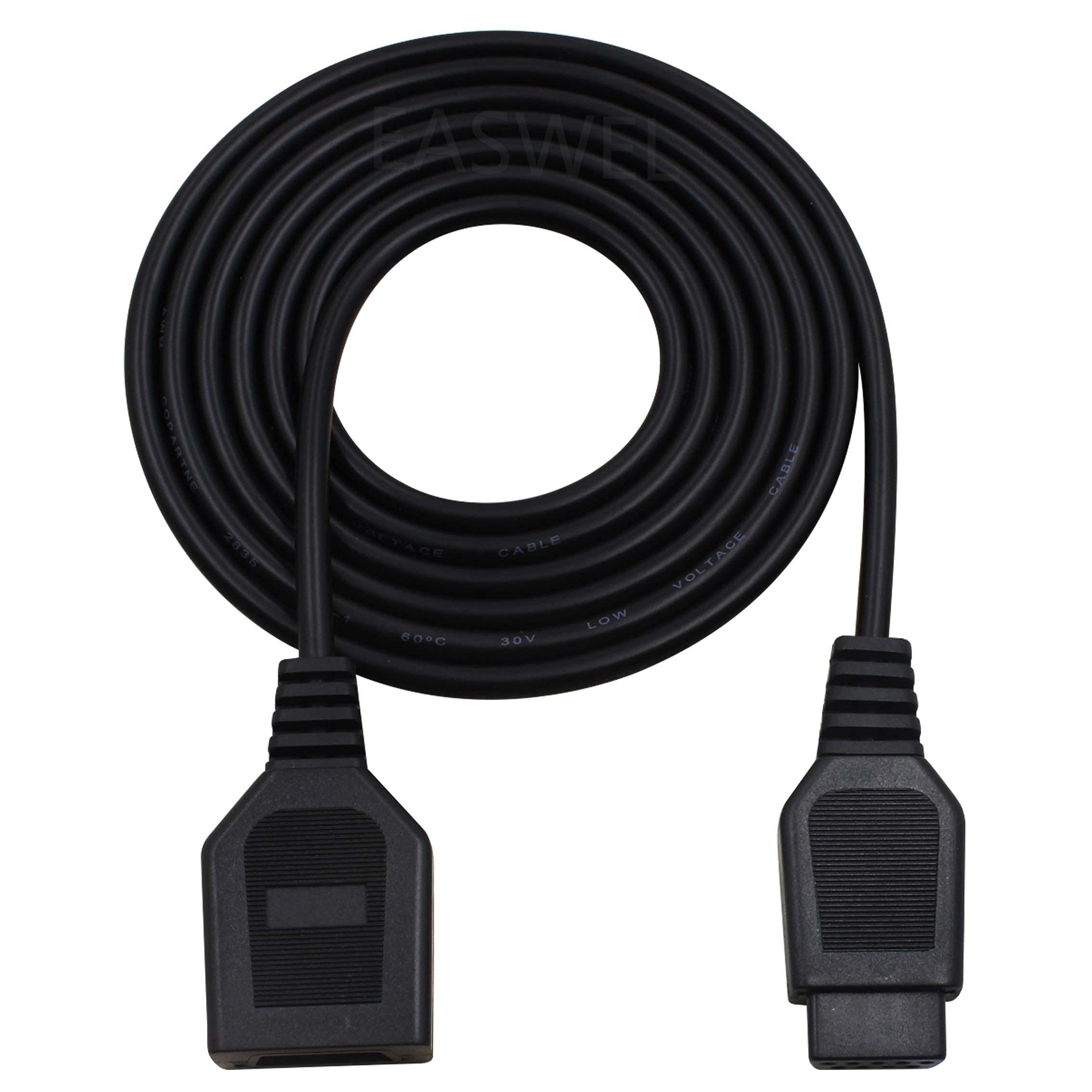 Extension Cable for Atari/Commodore/Sega Joystick 6FT 9pin DB9 Male to Female