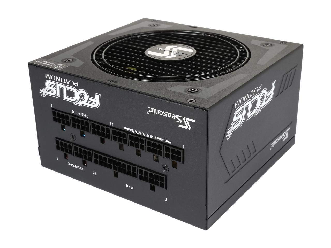Seasonic FOCUS PX-750 | 750W | 80+ Platinum | Full Modular | ATX Form Factor | Low Noise | Premium Japanese Capacitor | 10 Year Warranty | Nvidia RTX 30/40 Super & AMD GPU Compatible (Ref. SSR-750PX)