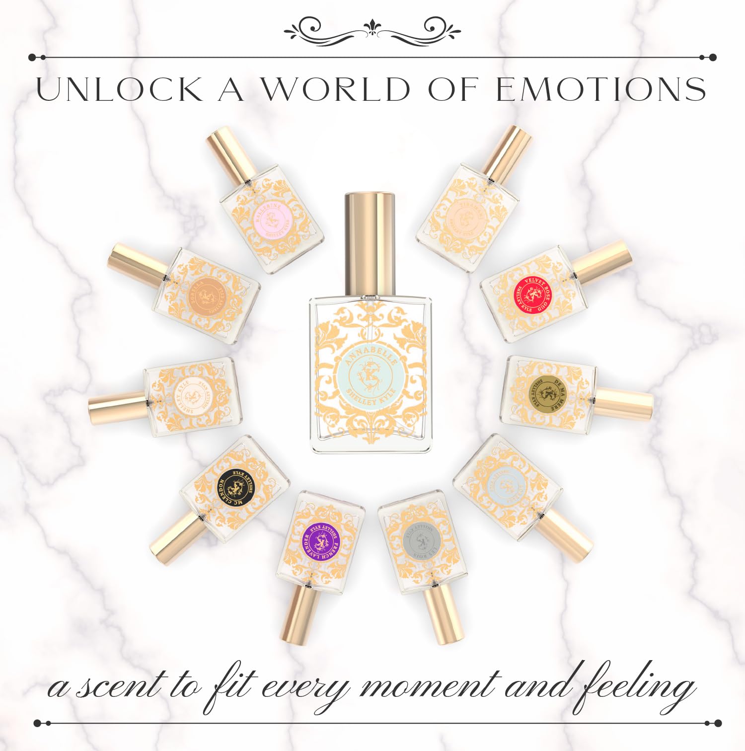 Shelley Kyle Unveiling Exquisite Fragrances with Travel Size Women Perfume. Discover Enchanting, and Tease Perfume for Women, plus Floral Scents Annabelle Perfume, 30 ml