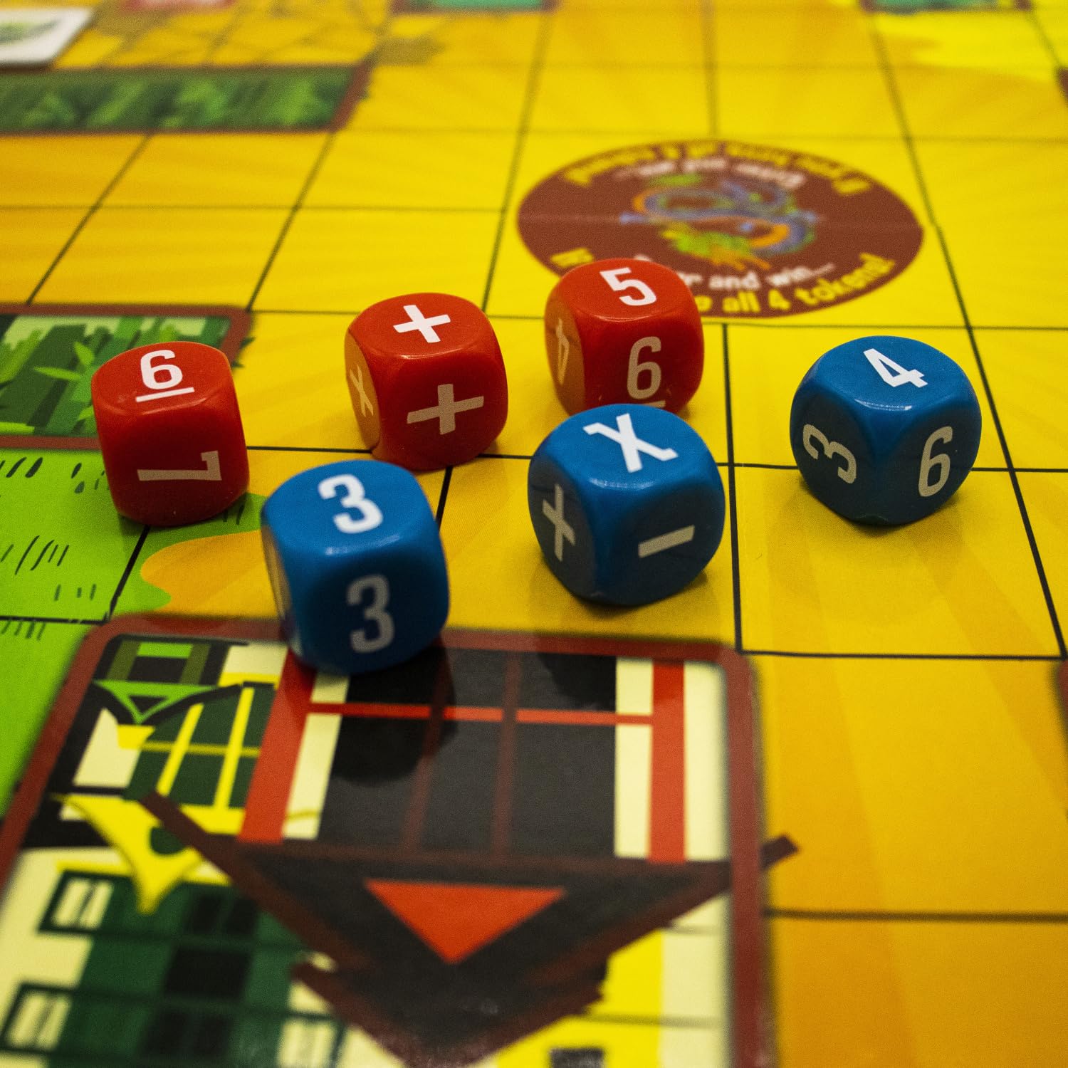 University Games | Scholastic Number Ninjas Math Master Board Game, Reinforces Mathematics Skills for Kids, for 2 to 4 Players Ages 7 and Up