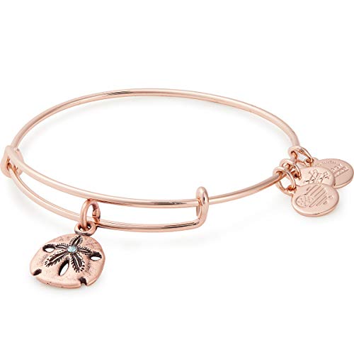 Alex and Ani Women's Sand Dollar III ROG Bracelet, Shiny Rose Gold