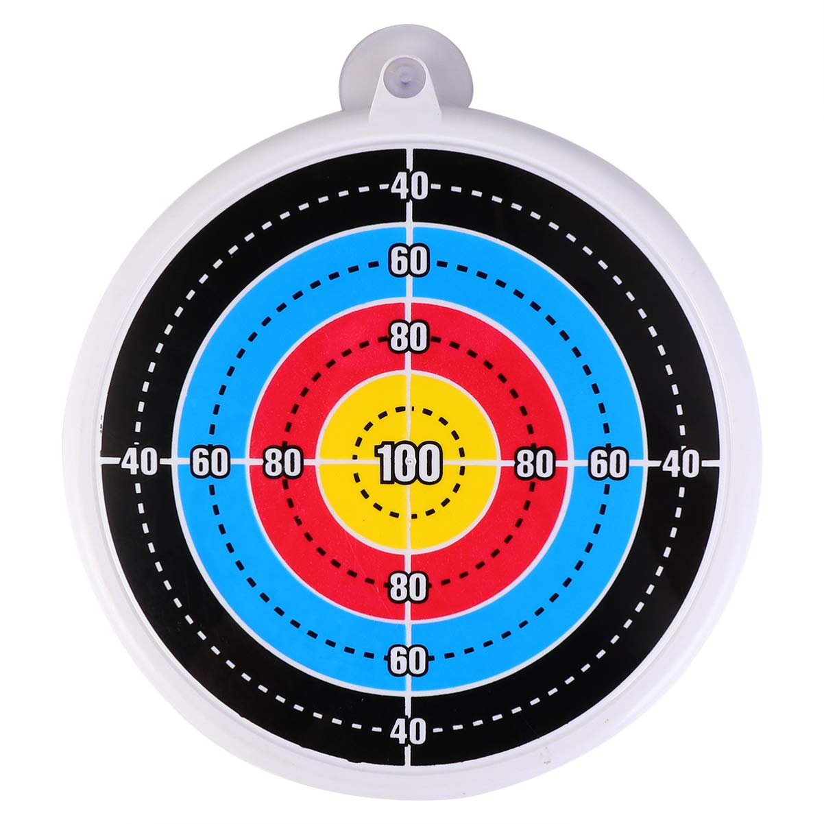 Abaodam Funny Archery Target for Kids Wall Hanging 24CM/ 10In Practical Plastic Target Bow Skill Target Games Target Ring Target for Indoor & Outdoor Toys Archery