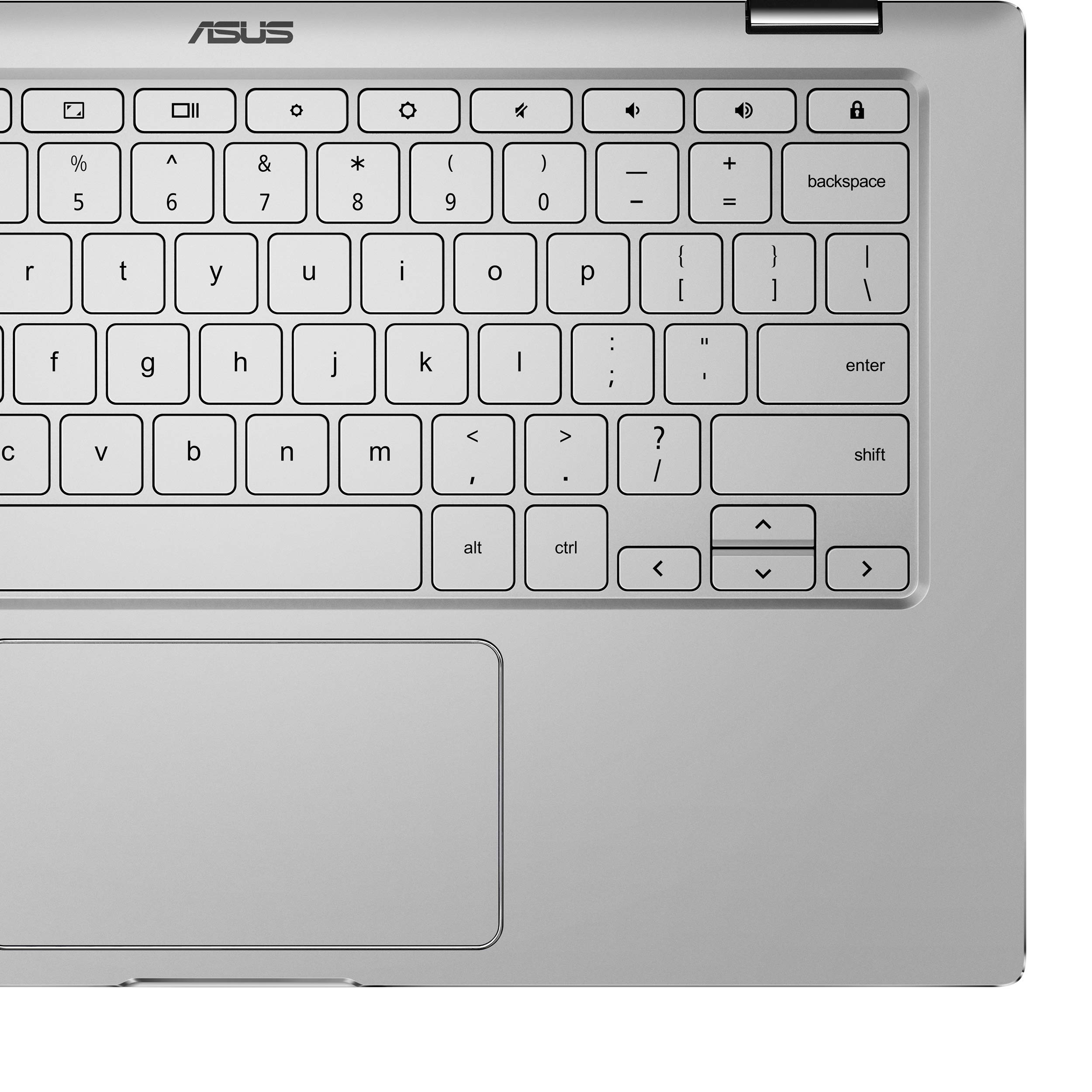 ASUS Chromebook Flip C434 2 in 1 Laptop, 14" Touchscreen FHD 4-Way NanoEdge, Intel Core m3-8100Y Processor, 4GB RAM, 128GB eMMC Storage, Backlit KB, Spangle Silver, Chrome OS, C434TA-IH348T (Renewed)