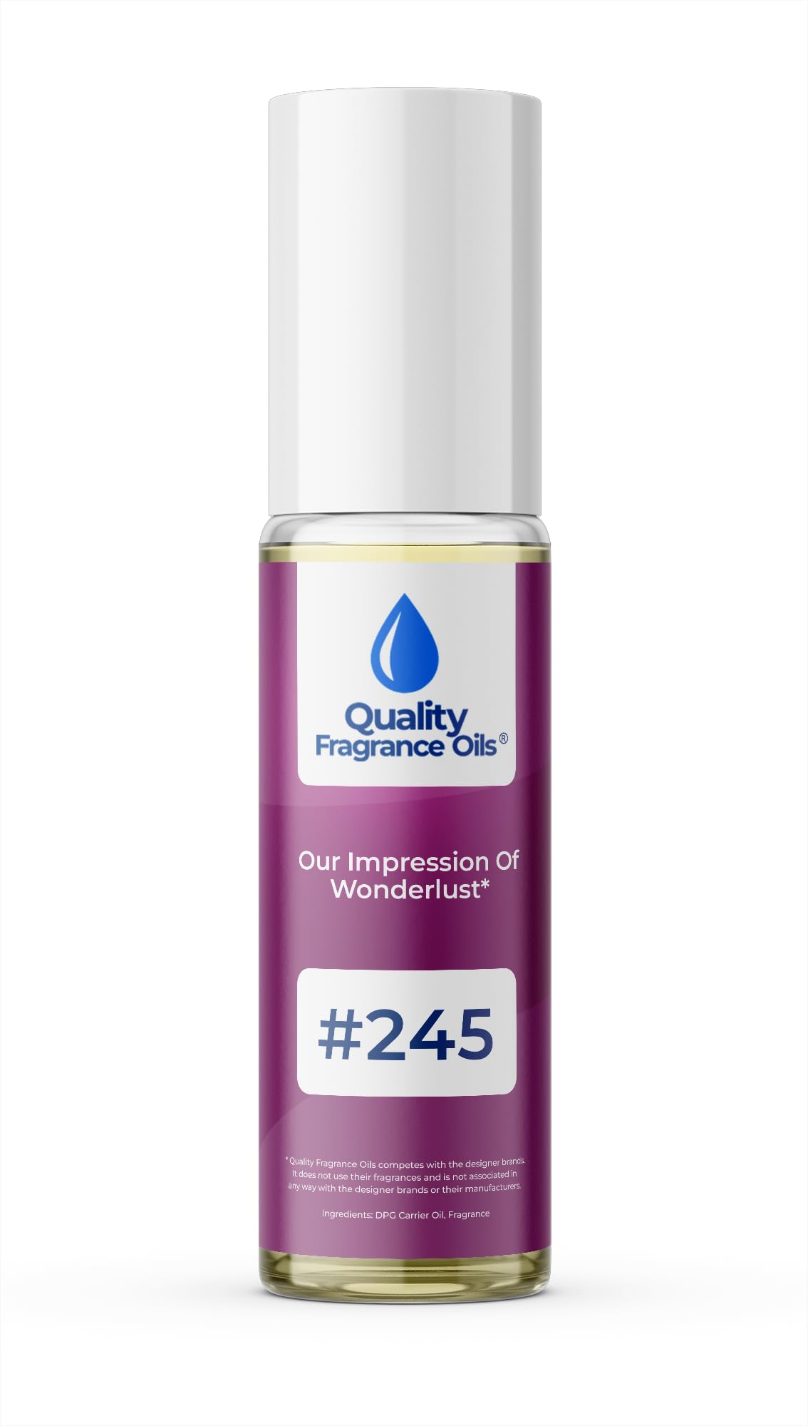 Quality Fragrance Oils' Impression #254, Inspired by Wonderlust for Women (10ml Roll On)