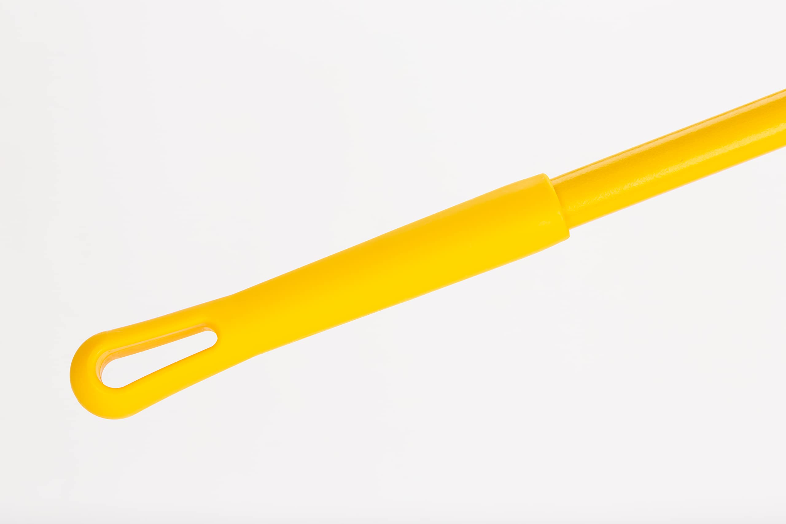 SPARTA 41225EC04 Fiberglass Broom Handle, Mop Handle, Replacement Handle With Acme Threaded Tip For Commercial Cleaning, 48 Inches, Yellow