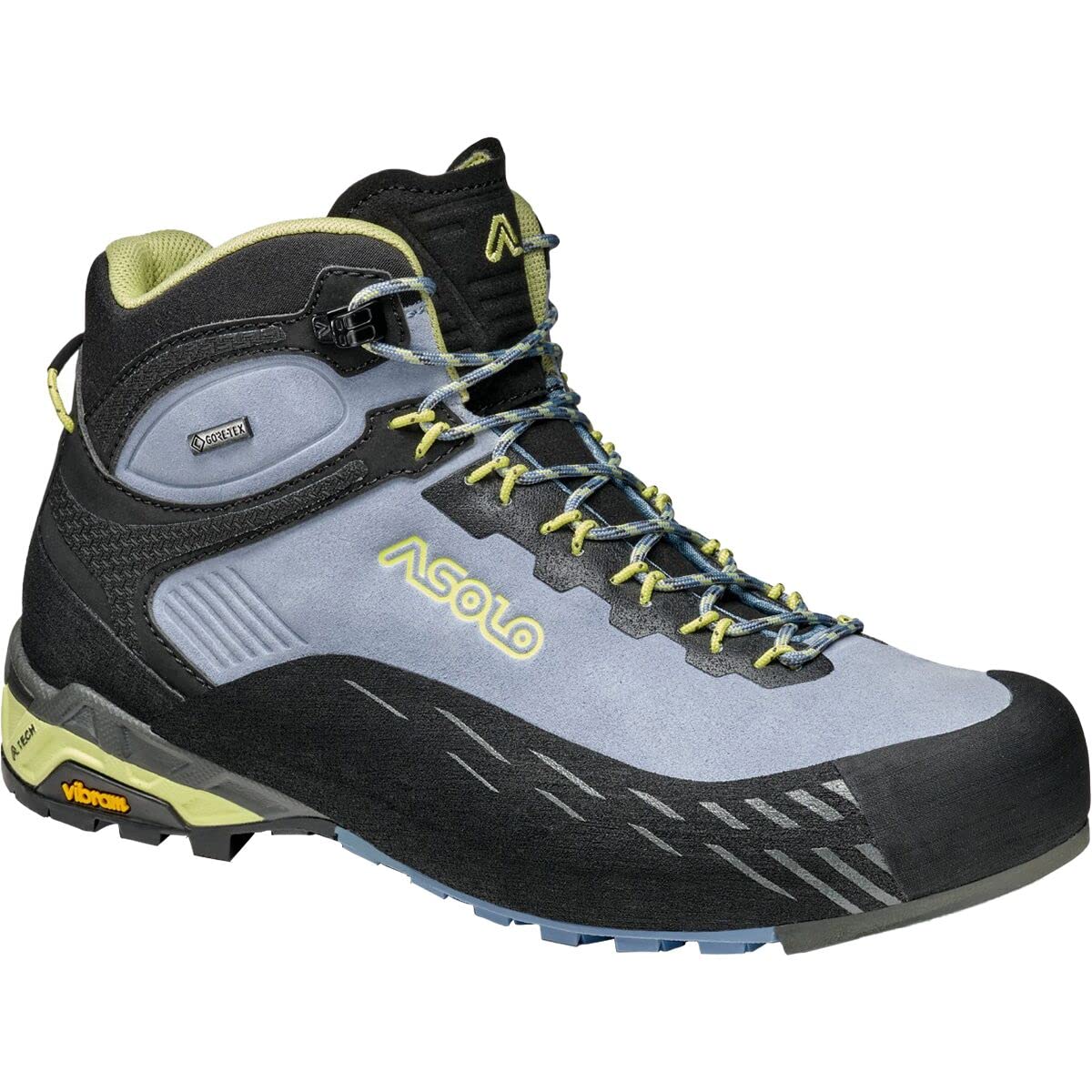 ASOLO Women's Eldo Mid LTH GV Boots Blue Fog/Mimosa 8