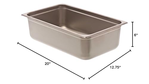 Browne 6" Full-Size Steam Table Pan