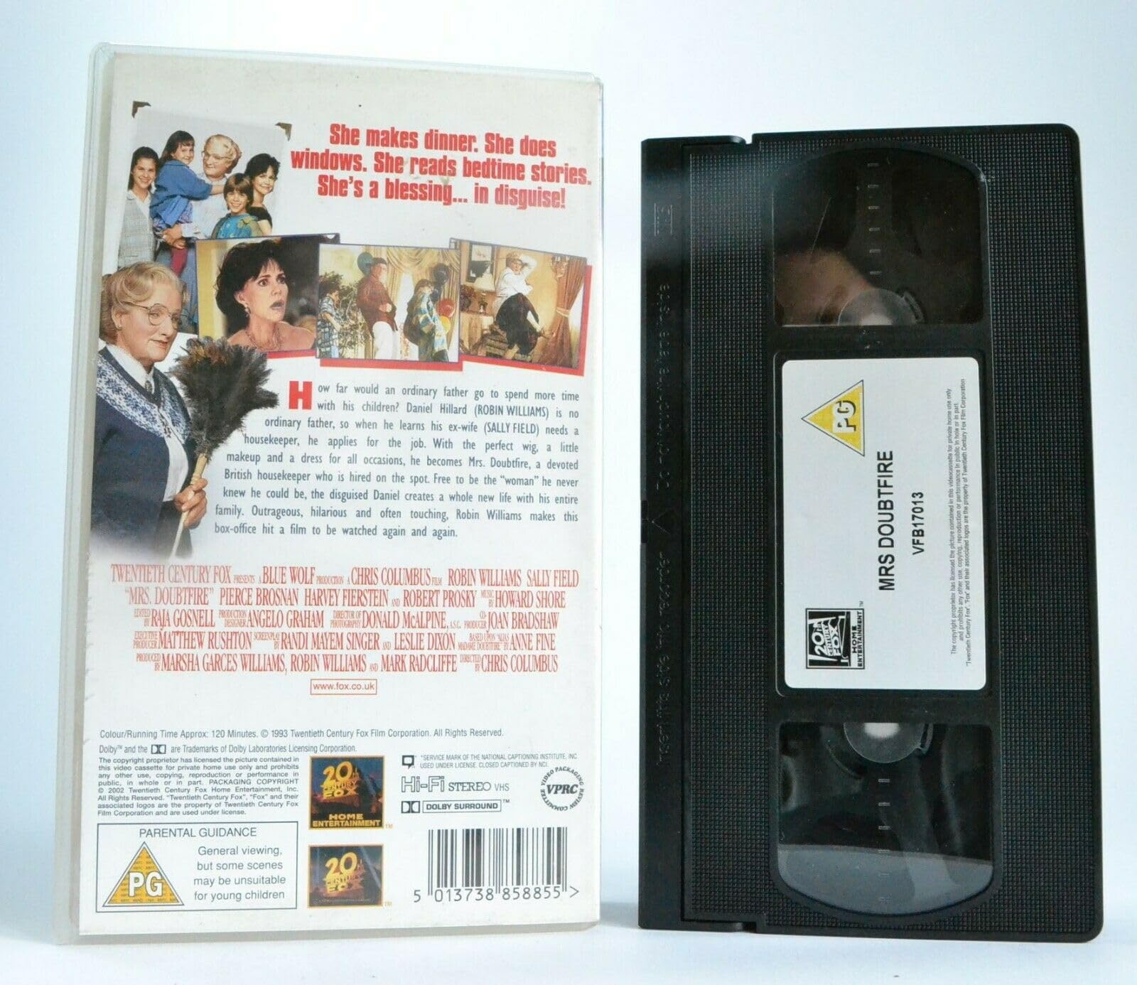 Mrs. Doubtfire (PAL format) [VHS]