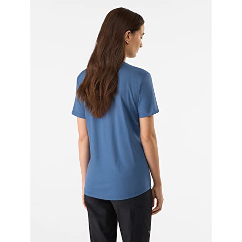 Arc'teryx Lana Crew Neck Shirt SS Women's | Versatile Top in a Performance Merino Blend | Moonlit, Large