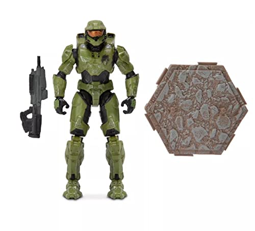 Halo Infinite World of Halo 4" Figures Series 1 2 3 4 Collection (Choose Figure) (Master Chief (w/ Assault Rifle - Series 2))