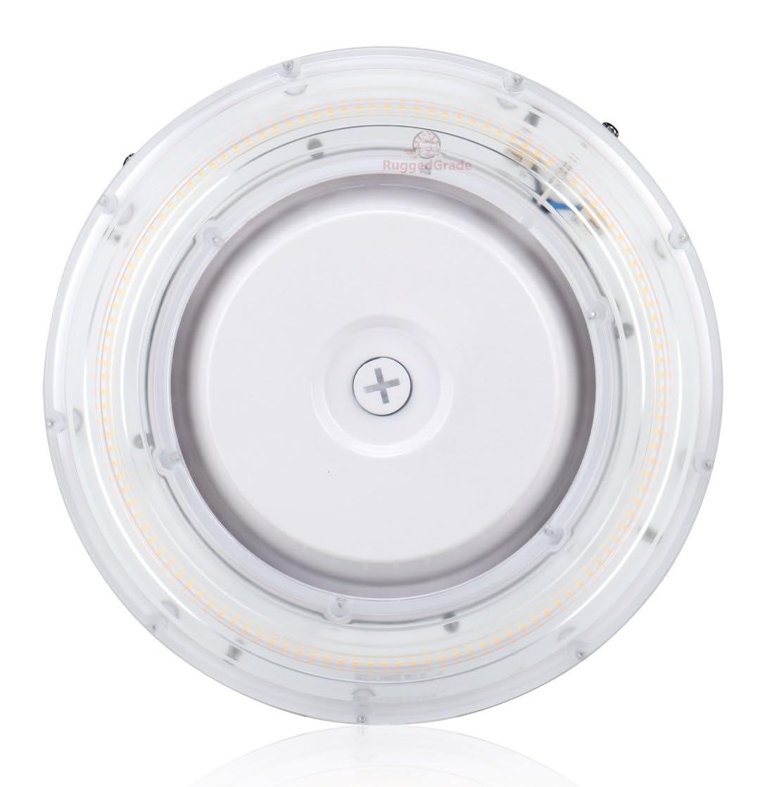 RuggedGrade Color Selectable 30K/40K/50K - Radium II Series - 8,200 Lumens - 55 Watt - LED Canopy Light - White Housing - DLC Premium 5.1