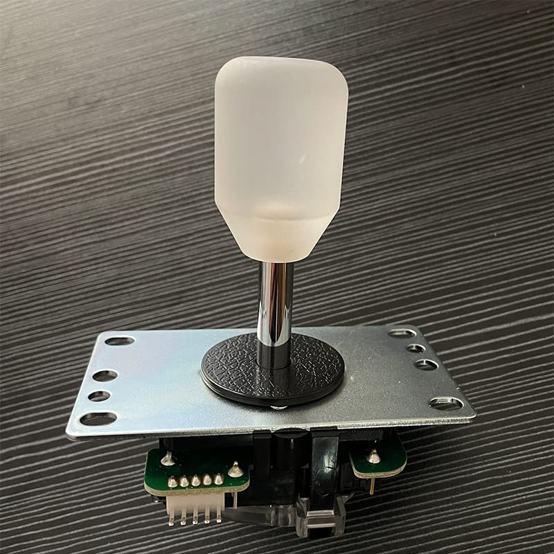 Arcade Joystick Clear Bullet Topball Top ball Handle For Sanwa JLF-TP-8YT joystick Seimitsu Pro Edition Stick (Clear purple)