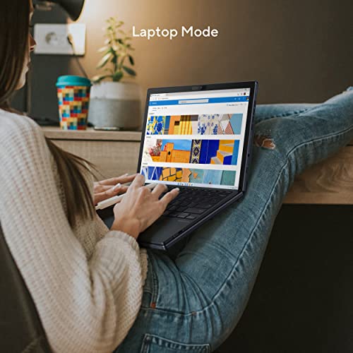 ASUS ZenBook 17 Fold OLED Laptop, 17.3” 4:3 Touch True Black 500 Display, Intel Evo Platform: Core i7-1250U CPU, Iris Xe Graphics, 16GB RAM, 1TB SSD, Windows 11 Pro, Tech Black, UX9702AA-XB79FT