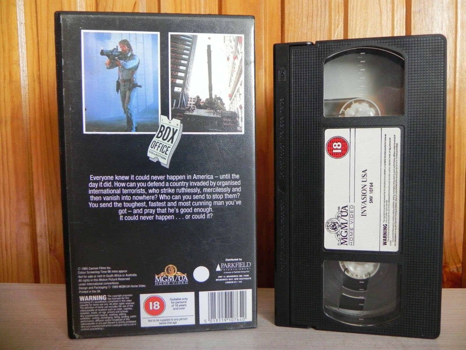 Invasion USA [VHS] [VHS Tape] (1997) Chuck Norris; Richard Lynch; Melissa Pro...