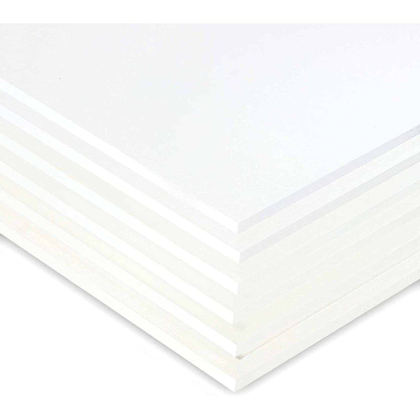 Bright Creations Clear Acrylic Place Cards for Weddings, Table Seating (5x7 In, 20 Pack)