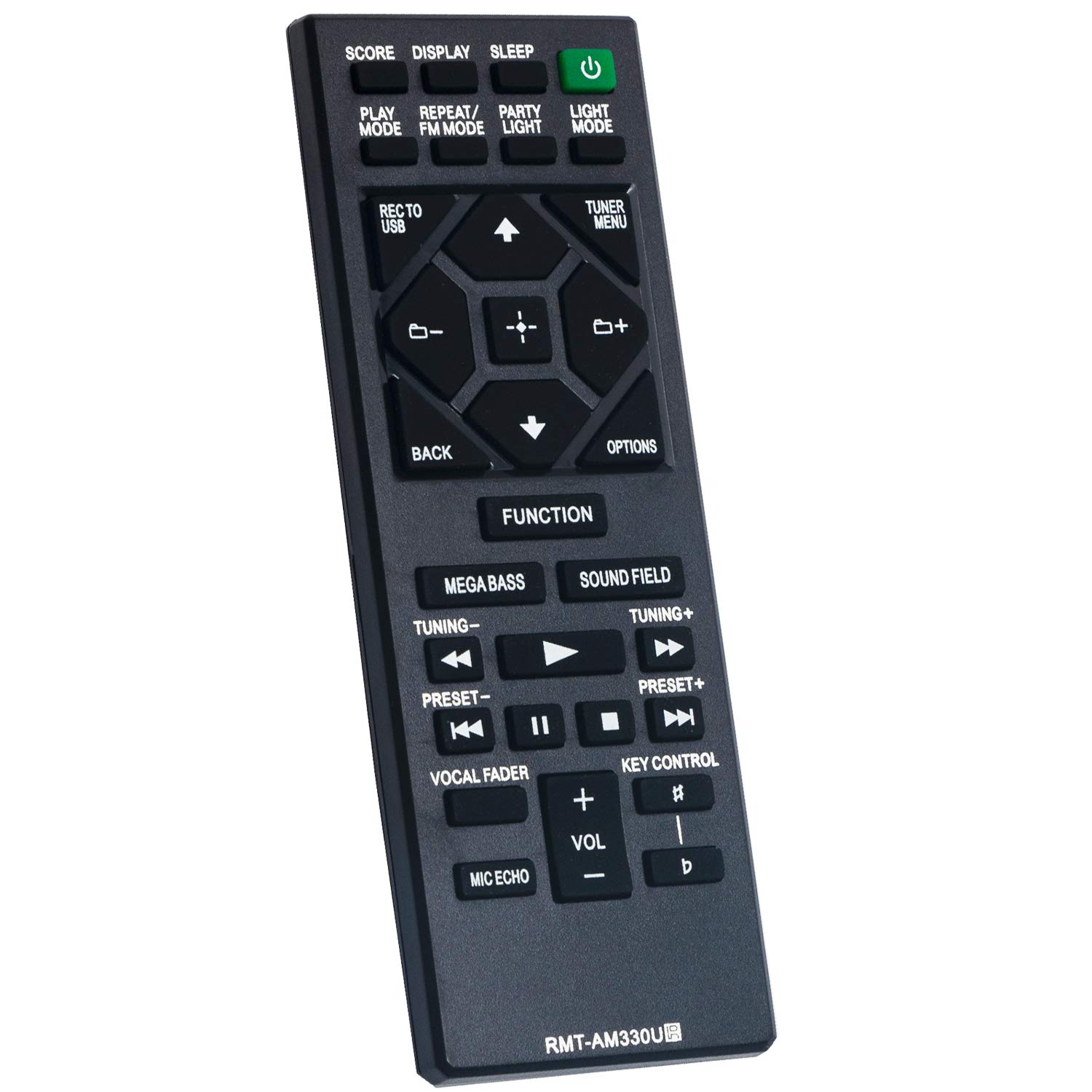 New RMT-AM330U Remote fit for Sony Home Audio System MHC-M20 MHC-V21 MHC-V71 MHC-V90W MHC-V50 MHC-V77W SHAKE-X10 SHAKE-X30 HCD-M20 SS-M20 SA-V90W SS-V90W HCD-SHAKE10 SS-SHAKE10 HCD-SHAKE30 SS-SHAKE30