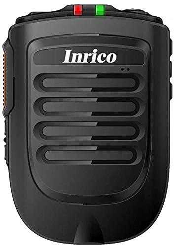 KJD Inrico B01 Wireless Handheld Microphone Bluetooth Version 4.2 PTT for W7 N60 W2PLUS Android Mobile Radio Phone Work with Zello Real PTT NOT Support iOS System 1111