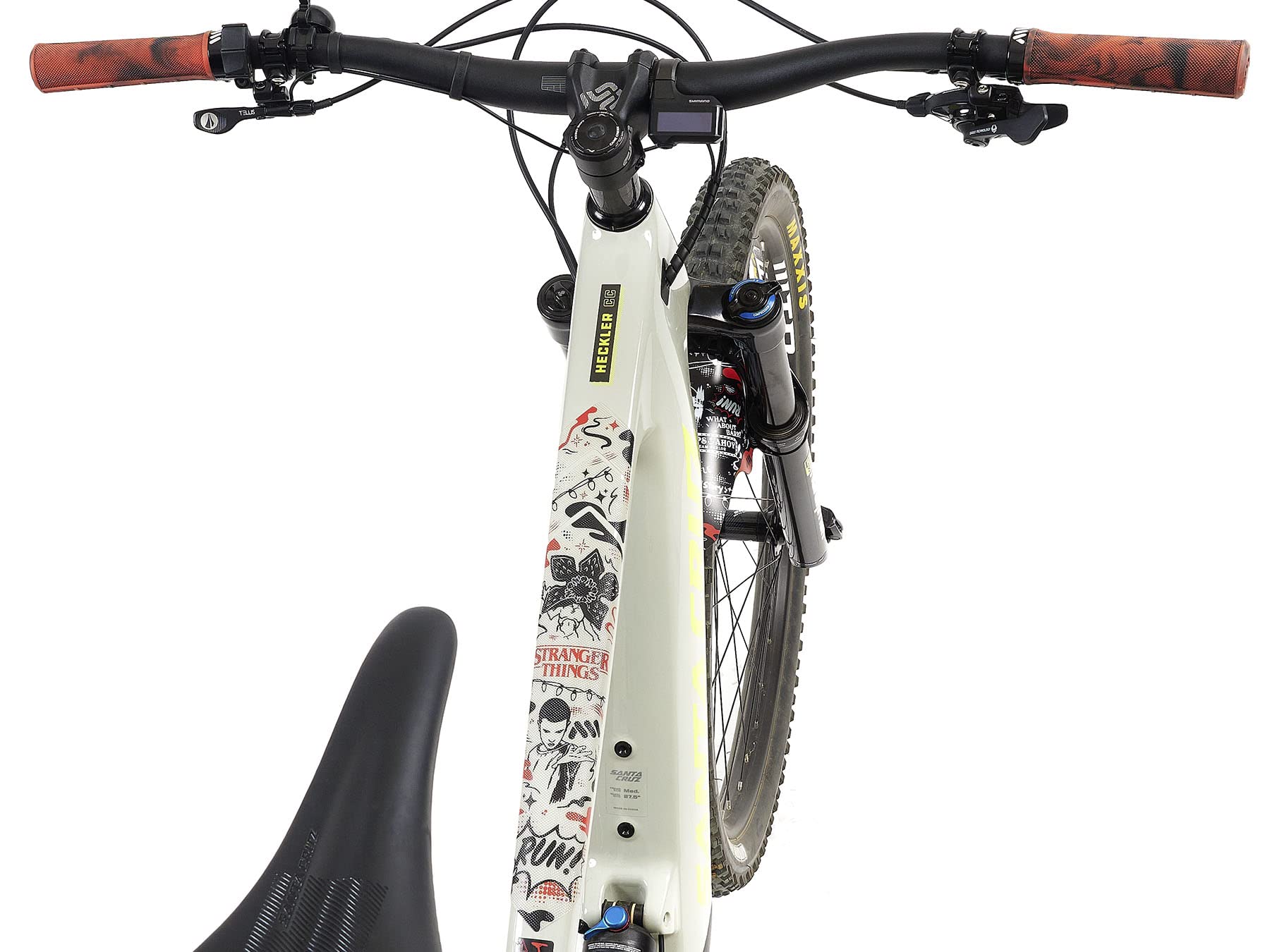 All Mountain Style MTB Bike Frame Protector | Honeycomb 380 Microns PVC | Universal Clear Guard for Downhill & Enduro | 18-Piece Set