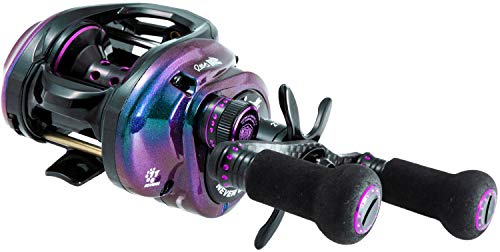 Abu Garcia, Revo IKE Low Profile Casting Reel, 6.6:1 Gear Ratio, 11 Bearings, 27" Retrieve Rate, Right Hand