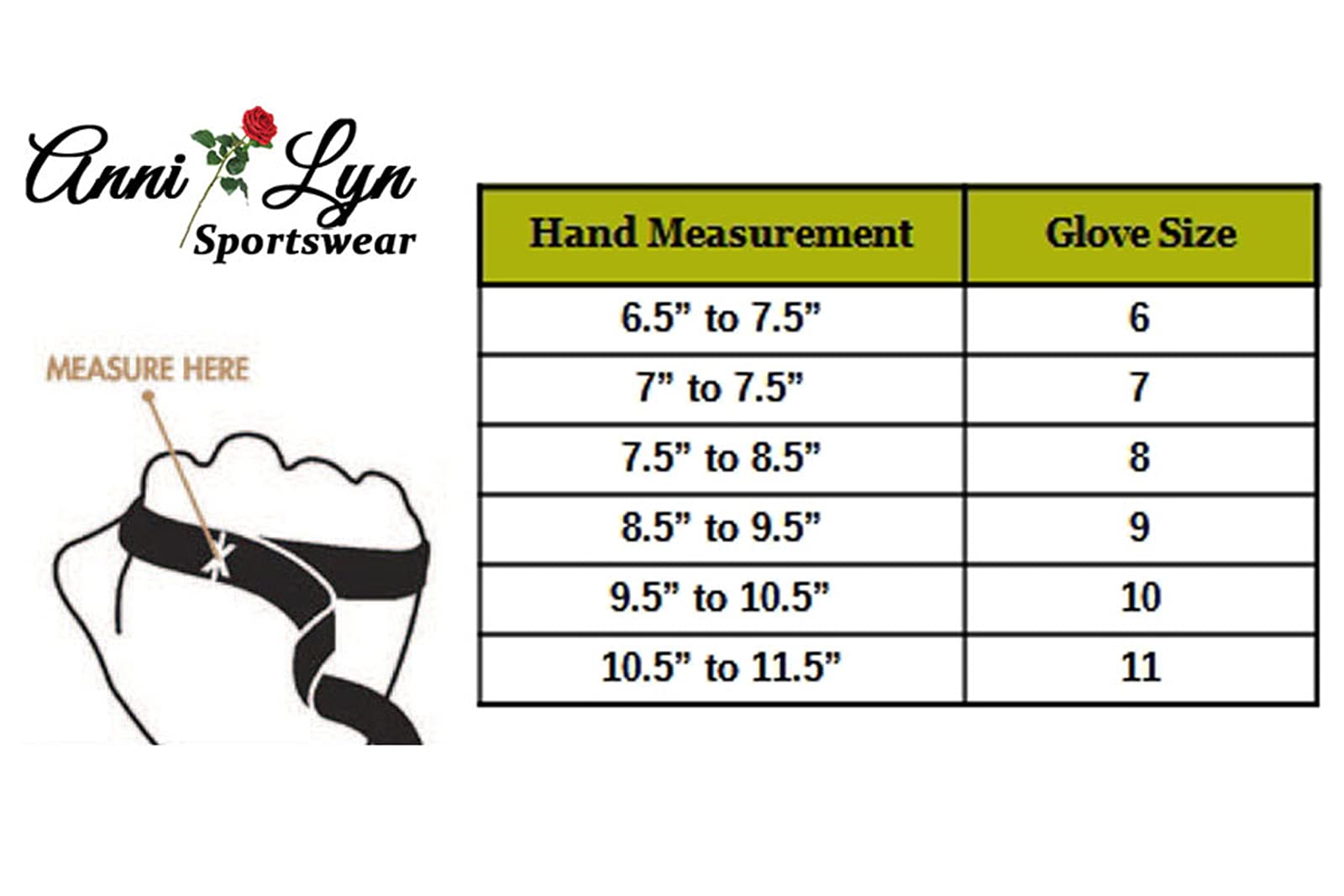 Anni Lyn Sporstwear Women's Flexfit Pro Leather Glove (White/Black, 08)