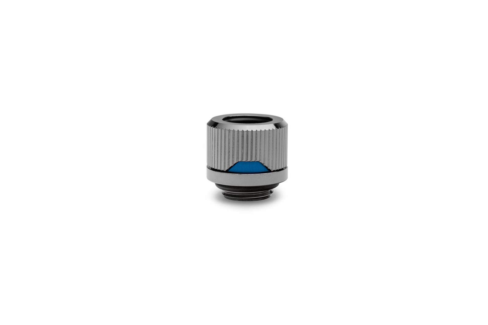 EKWB EK-Quantum Torque HDC-12 Compression Fitting for EKWB Rigid Tubing, 12mm OD, Black Nickel, 4-pack
