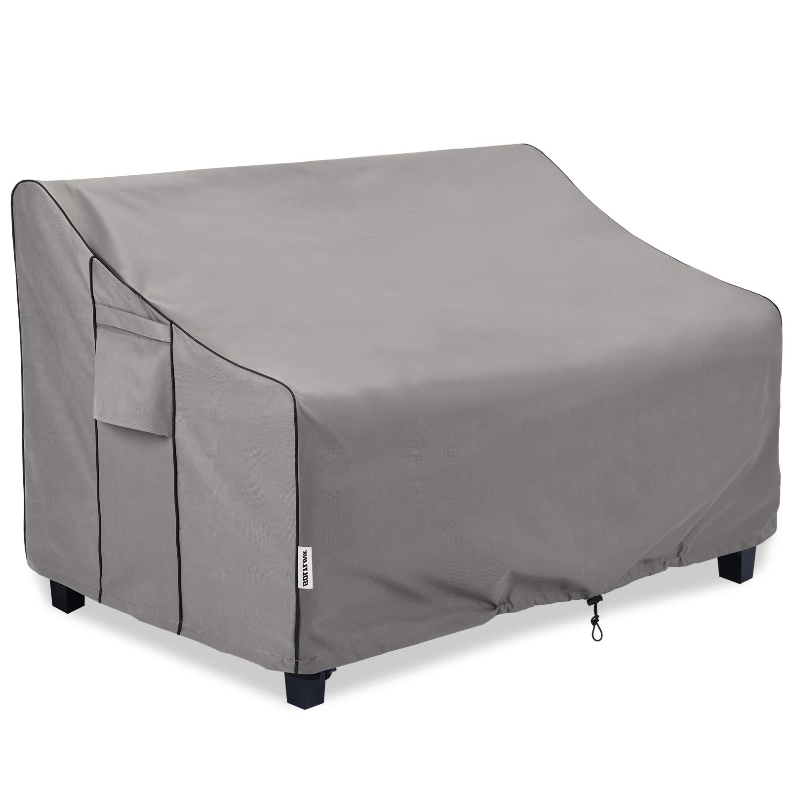 BOLTLINK Outdoor Patio Furniture Covers Waterproof ,Durable 3-Seater Sofa Cover Fits up to 76W x 32.5D x 33H inches