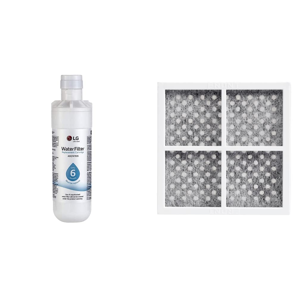 LG LT120F + LT100P Refrigerator Air and Water Filter Bundle
