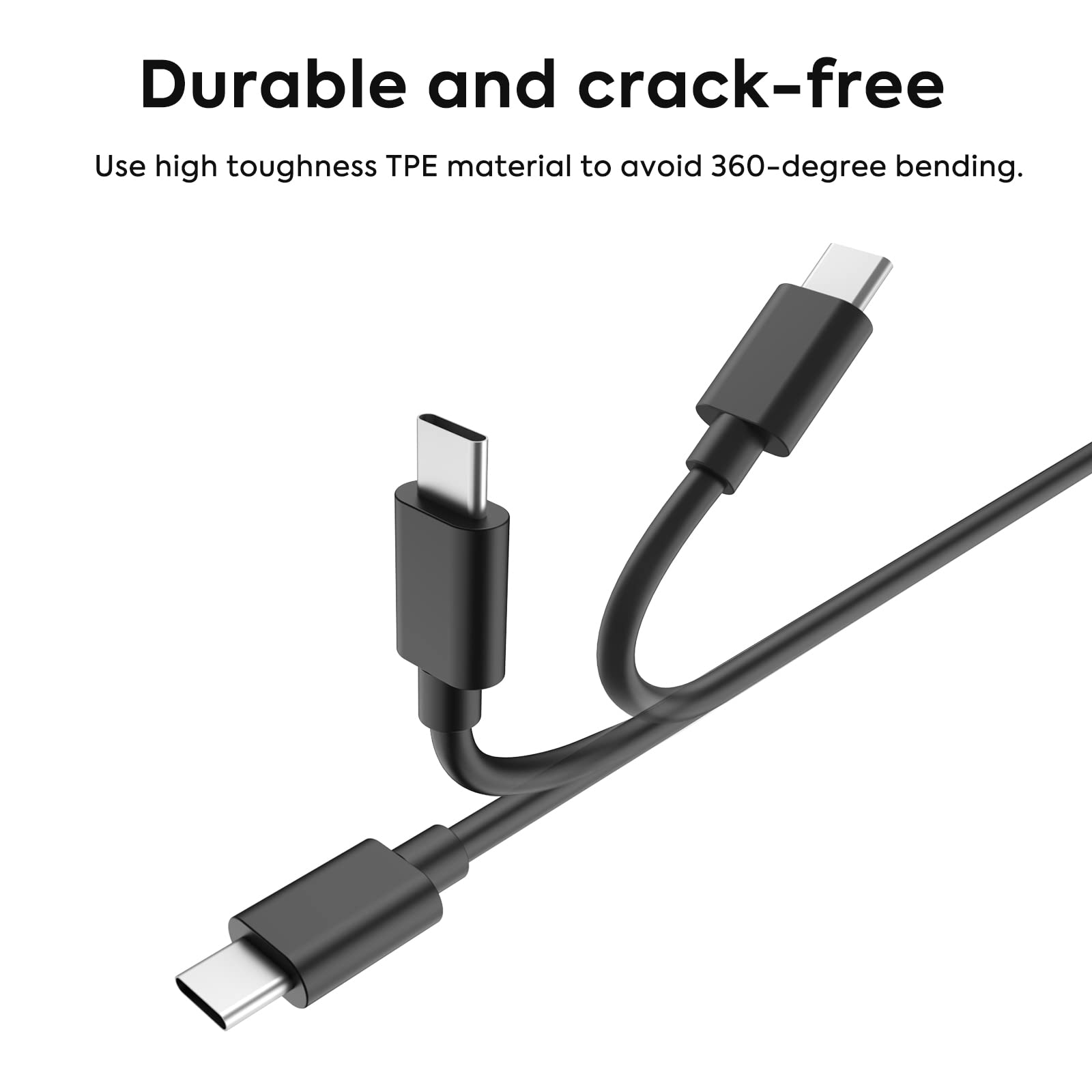 AC Adapter Charger, Charger for Nintendo Switch, Support Switch TV Dock Mode AC Power Supply Adapter, AiKanbo Type C Charger Cable