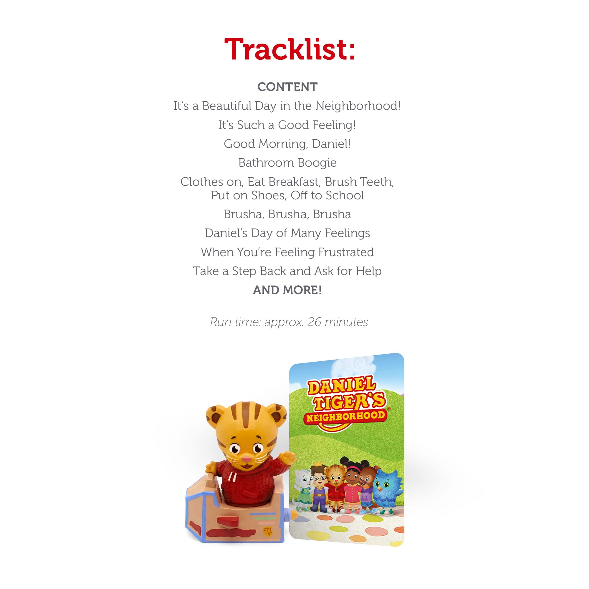 Tonies Daniel Tiger Audio Play Character