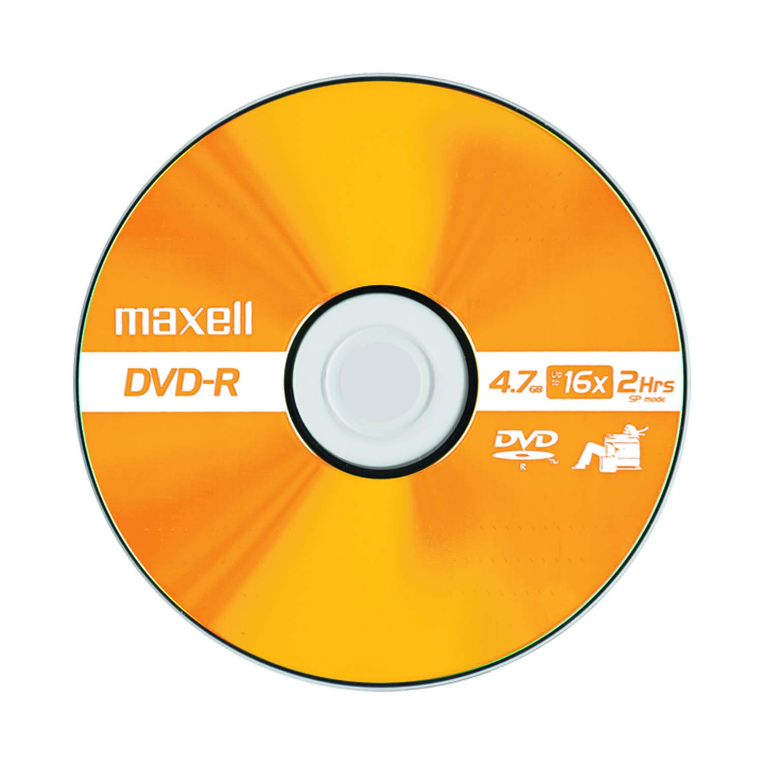 Maxell – 638010, DVD-R Blank Disc - 4.7GB Storage Capacity with 16X Write Speed - Write-Once Format for Large File and Archiving with Superior Archival Life - Compatible with DVD or Player - 25 Pack