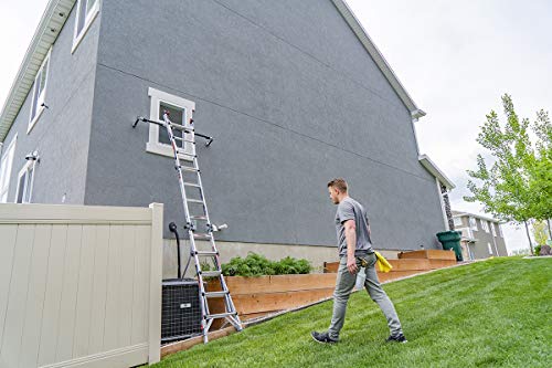 Little Giant Ladders, Epic, M17, 17 foot, Multi-Position Ladder, Aluminum, Type 1A, 300 lbs weight rating, (16817-818)
