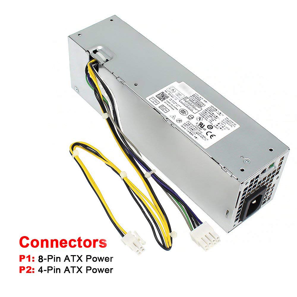 NT1XP YH9D7 255W L255AS-00 PS-3261-2DF Replacement Power Supply for Dell Optiplex 3020 7020 9020 Precision T1700 Small Form Factor (SFF) Systems R7PPW 3XRJ0 V9MVK FP16X H255ES-00 D255AS-00