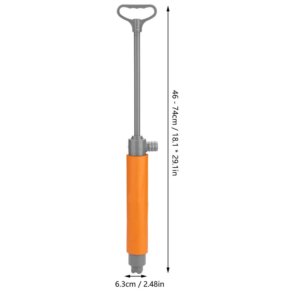 AUHX Kayak Hand Pump, Floating Hand Pump Kayak Accessories Kayak Pump for Boat