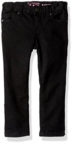 The Children's Place Baby Girls And Toddler Girls Basic Skinny Jeans,Black Wash Single,4T