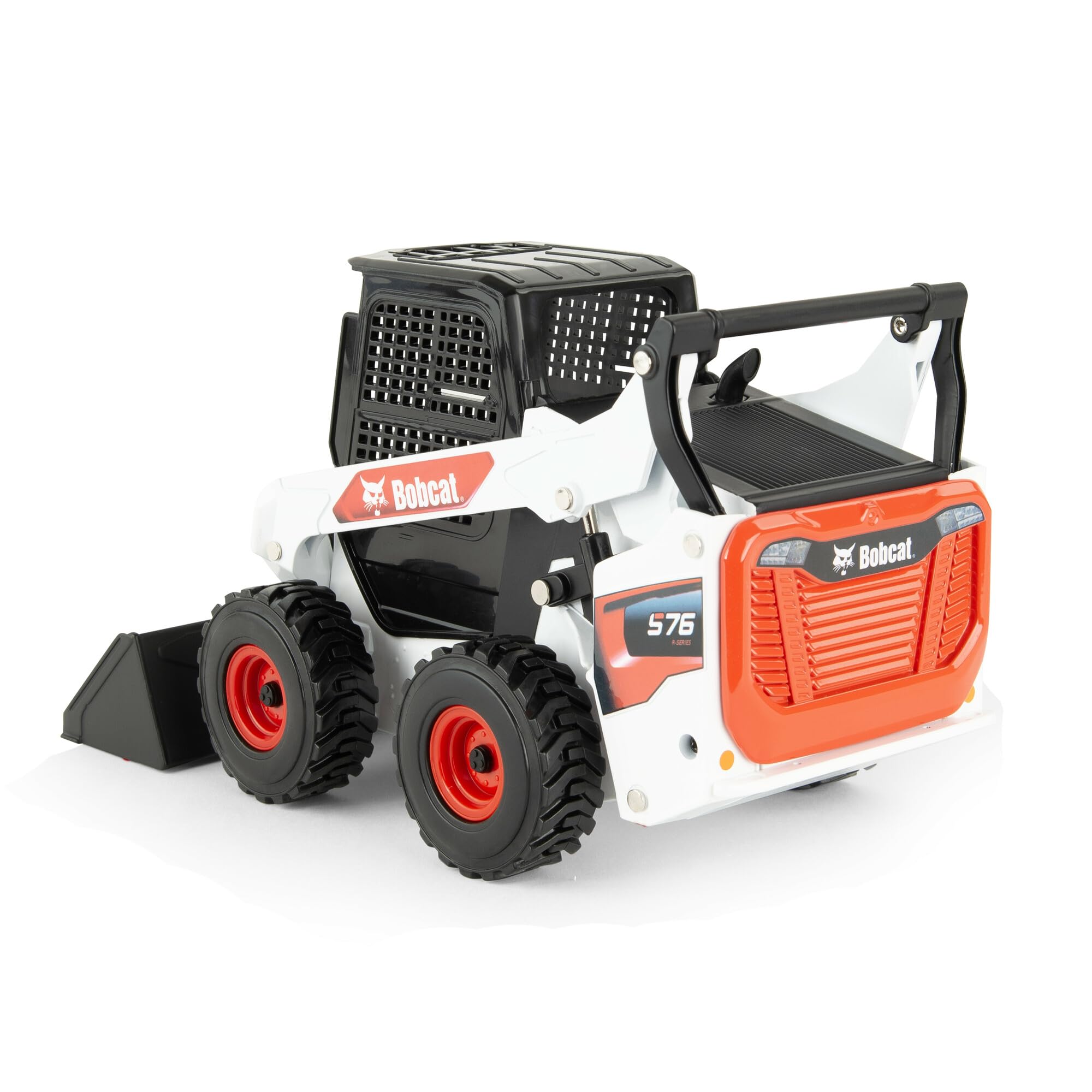 ERTL Bobcat S76 Skid Steer Loader - 1:16 Scale - Includes Functional Loader - Collectible Die-Cast Metal Construction Toys for Kids and Collectors - Toy Construction Vehicles - Ages 8 Years and Up