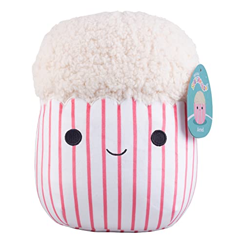 Squishmallows Original 10-Inch Arnel The Popcorn - Official Jazwares Plush - Collectible Soft & Squishy Stuffed Animal Toy - Add to Your Squad - Gift for Kids, Girls & Boys