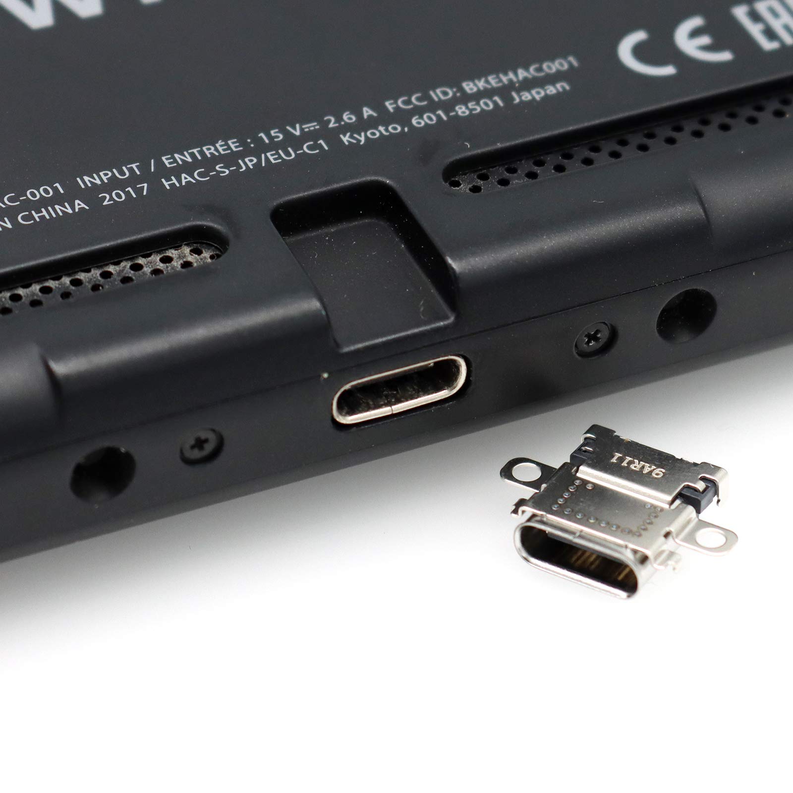 Deal4GO Replacement Type-C Charging Port USB-C Charger Socket Jack for Nintendo Switch Console
